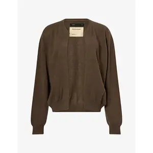 Frenckenberger Mini Bomber Cashmere Cardigan - Cacao
