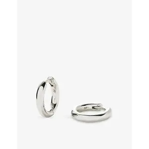 MISSOMA Classic Tunnel Mini -plated Hoop Earrings - Silver