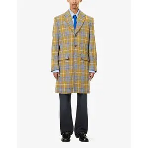 VIVIENNE WESTWOOD Huddersfield Check Wool Coat