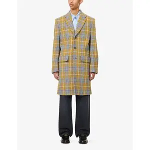 VIVIENNE WESTWOOD Huddersfield Check Wool Coat