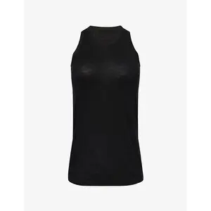 Frenckenberger Fren Sleeveless Cashmere Top - Black