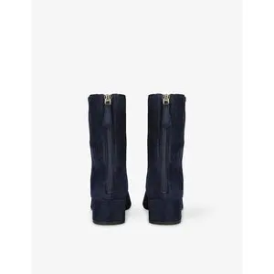 AQUAZZURA Saint Honore 35 Suede Ankle Boots