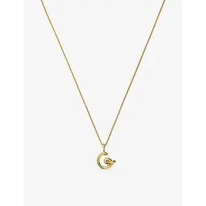MISSOMA Curly Molten Mini Initial G Necklace