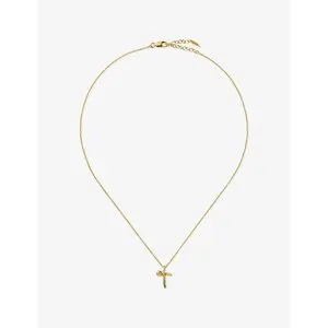 MISSOMA Curly Molten Mini Initial T 18ct Vermeil Necklace - Gold