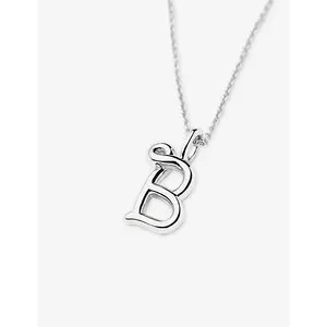MISSOMA Curly Molten Mini Initial B Sterling Necklace