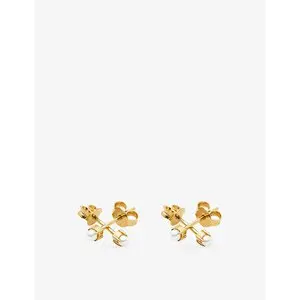 MISSOMA Pearl 18ct Yellow Vermeil Studs
