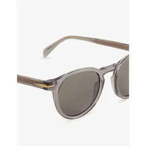 DB EYEWEAR BY DAVID BECKHAM 1036/s Round-frame Acetate Sunglasses