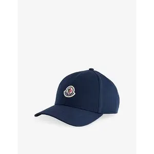 Moncler Cotton Baseball Cap - Navy