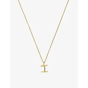 MISSOMA Curly Molten Mini Initial I 18ct Vermeil Necklace