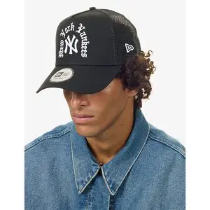 New Era New York Yankees Cotton And Mesh Trucker Cap