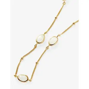 MISSOMA Magma 18ct Yellow Vermeil And Rainbow Moonstone Choker Necklace - Gold