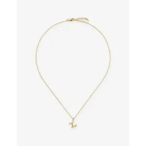 MISSOMA Curly Molten Mini Initial Z 18ct Vermeil Necklace