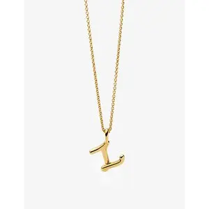 MISSOMA Curly Molten Mini Initial Z 18ct Vermeil Necklace
