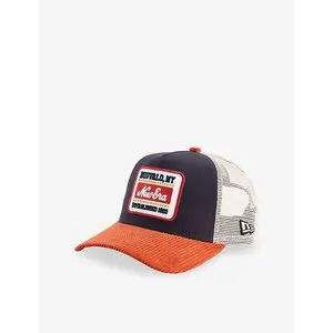 New Era New York Cotton And Mesh Trucker Cap - Navy