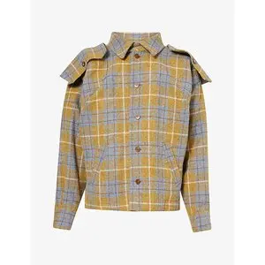 VIVIENNE WESTWOOD Check Broad Wool Jacket - Multi