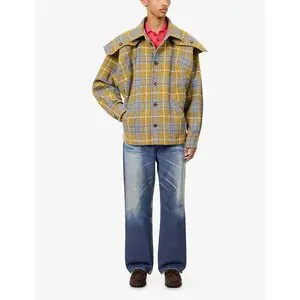 VIVIENNE WESTWOOD Check Broad Wool Jacket