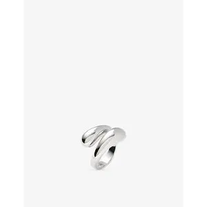 MISSOMA Savi Sterling- Double Droplet Ring - Silver