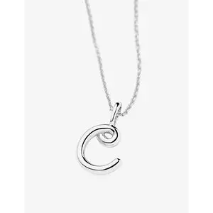 MISSOMA Curly Molten Mini Initial C Sterling Necklace