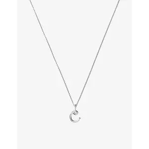 MISSOMA Curly Molten Mini Initial C Sterling Necklace