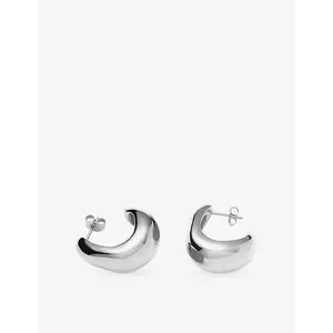 MISSOMA Dome Medium -plated Hoop Earrings