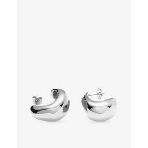 MISSOMA Dome Medium -plated Hoop Earrings