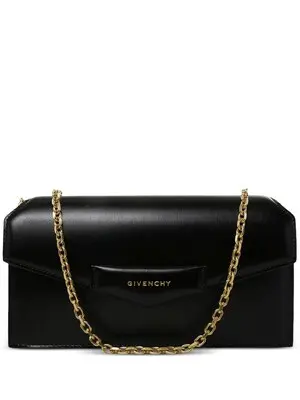 Givenchy Antigona Leather Clutch With Chain