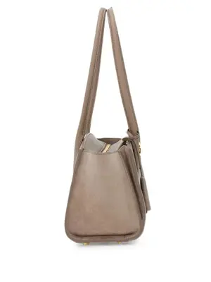 FERRAGAMO Soft Studio East West Shoulder Bag - Grey