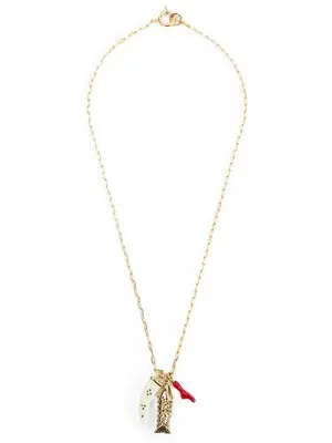 Isabel Marant Étoile Long River Necklace - Metallic