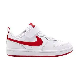 Nike Court Borough Low 2 Gs White - Red