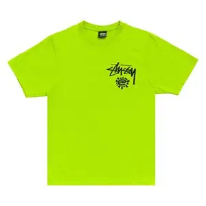 StÜssy X Always World Tour Tee 'lime - Green