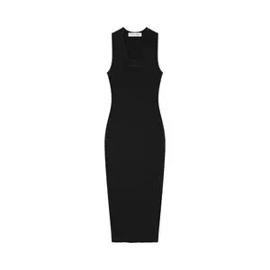 Fear Of God Rib Tank Dress 'jet - Black