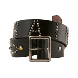 SAINT MICHAEL X Htc Rainbow Stone Belt 'black'