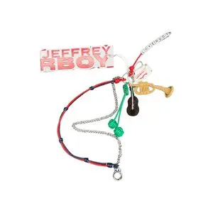 CHARLES JEFFREY Character Crochet Bag Charm 'instruments - Multicolor