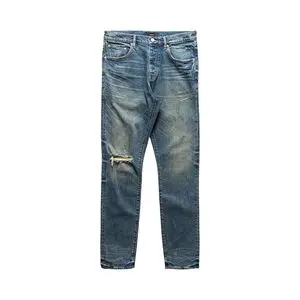 PURPLE BRAND P005 Stratos Vintage Knee Slit Jean 'dark Indigo - Blue