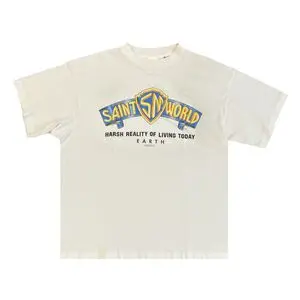 SAINT MICHAEL World T-shirt - White