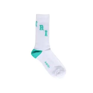 Amiri Collegiate Tube Sock - White