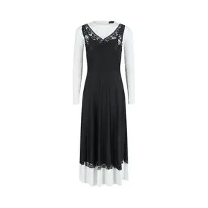 Balenciaga Trompe L'oeil Slip Dress - Black
