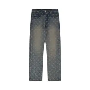 Amiri Crystal Burst Ma Paisley Straight Jean