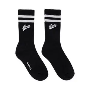 Amiri Varsity Script Crew Socks