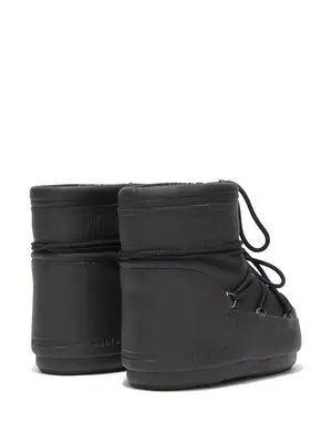 Moon Boot Icon Low Rubber Boots - Black