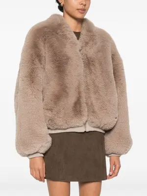 THE FRANKIE SHOP Senna Faux Fur Jacket