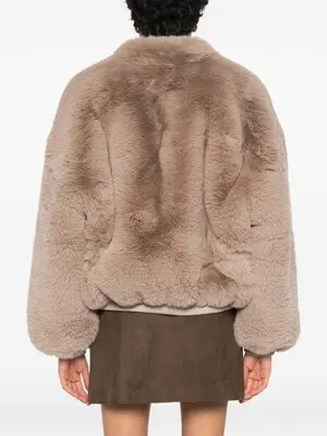 THE FRANKIE SHOP Senna Faux Fur Jacket