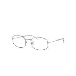 Ray-ban Rb6510 Optics Eyeglasses Frame - Silver