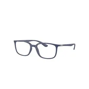 Ray-ban Rb7208 Optics Eyeglasses Frame - Blue
