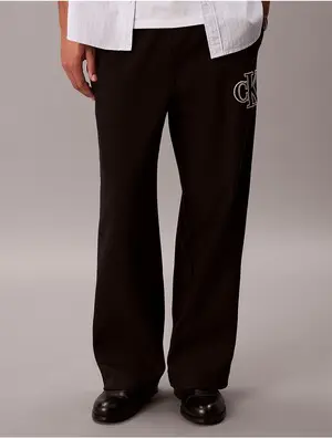 Calvin Klein Double Knit Wide Leg Pants
