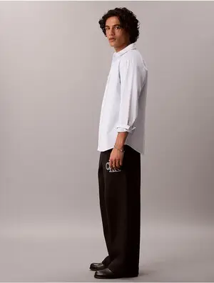 Calvin Klein Double Knit Wide Leg Pants