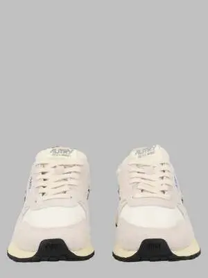 AUTRY Cow Leather & Nylon Sneakers