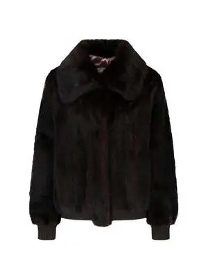 IACOPA Fur Bomber Jacket