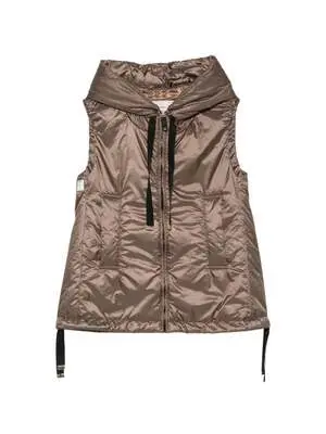 Max Mara Waterproof Padded Canvas Vest