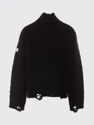 MAISON MARGIELA Distressed Virgin Wool Blend Turtleneck Jumper